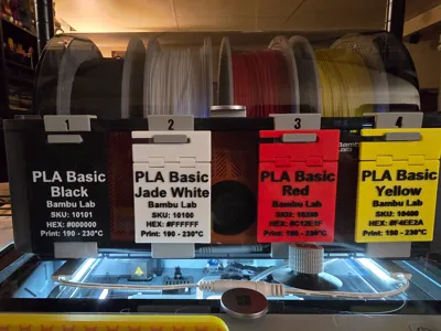 Red, Yellow, Black and White | Collection - MakerWorld: Download Free ...