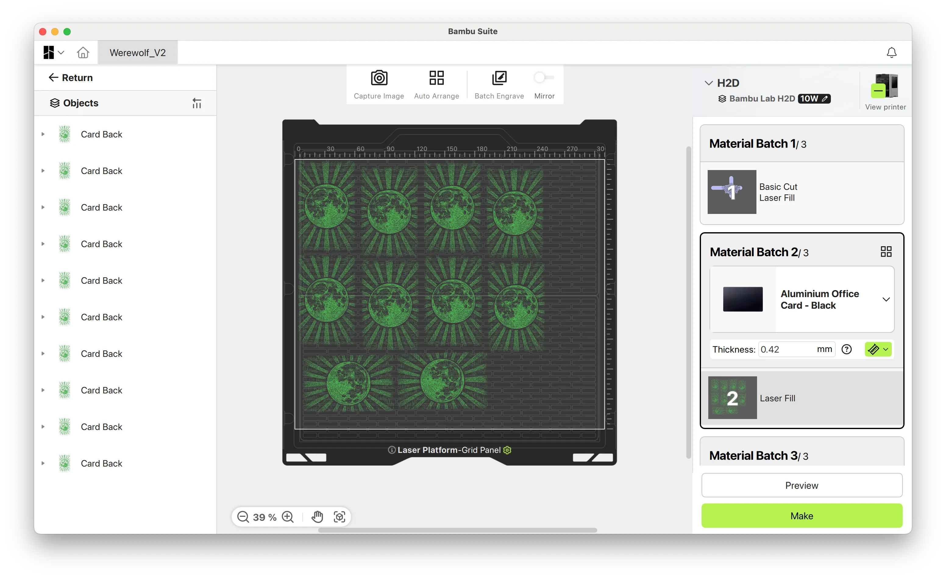 Jogo do Lobisomem - Cartas e Estojo de Metal por MaKim MakerWorld: Baixe modelos 3D gratuitos