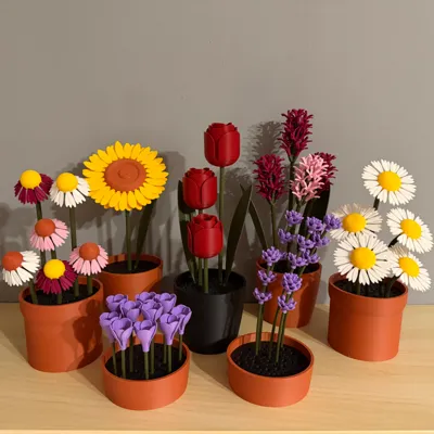 Wildflowers | Collection - MakerWorld: Download Free 3D Models