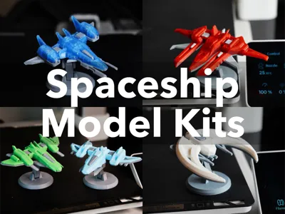 Spaceship Model Kits | Collection - MakerWorld: Download Free 3D Models