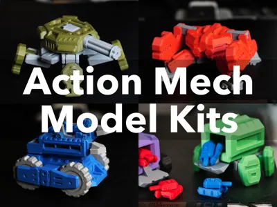 Action Mechs | Collection - MakerWorld: Download Free 3D Models