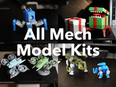 Mecha Model Kits | Collection - MakerWorld: Download Free 3D Models