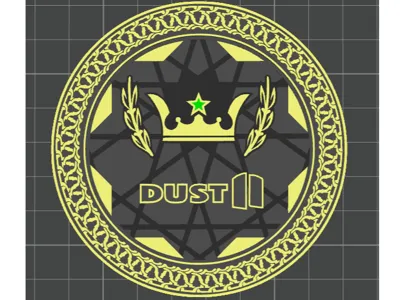 Dust2 Logo | Collection - MakerWorld: Download Free 3D Models