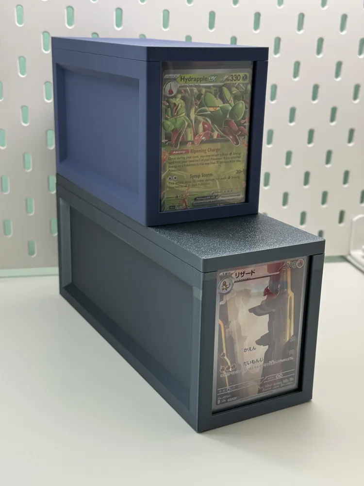 Sleeved Card Box (magnetic, modular, dividers) - Free 3D Print Model ...
