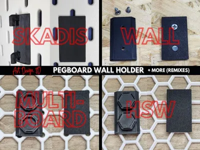 Peg Boards Skadis Universal HSW | Collection - MakerWorld: Download ...