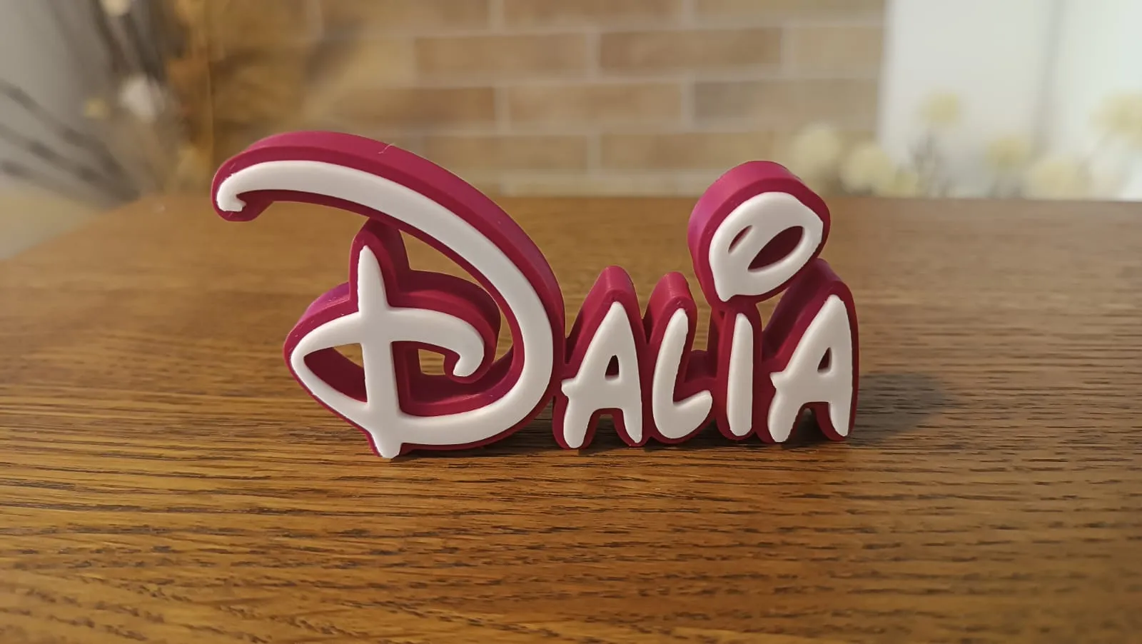 Disney Name Sign Noet Kid Room Wall Decor Tag by Fabbiotto MakerWorld ...