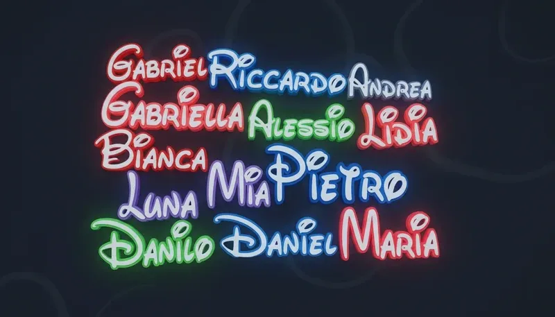 Placas Decorativas com Nome Danielle Disney para Quarto Infantil Recém ...