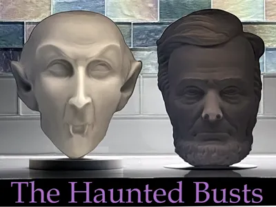 The Haunted Busts | Collection - MakerWorld