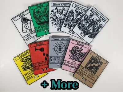 MTG Double Sided Token Counters | Collection - MakerWorld