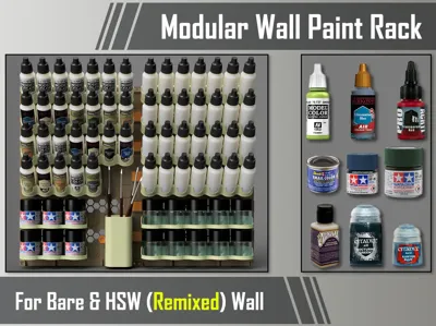 Modular Paint Rack | Collection - MakerWorld: Download Free 3D Models