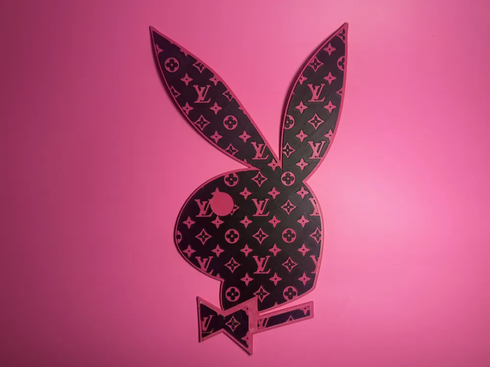 Louis Vuitton Playboy Wandkunstschild Kein AMS erforderlich von Kassie ...