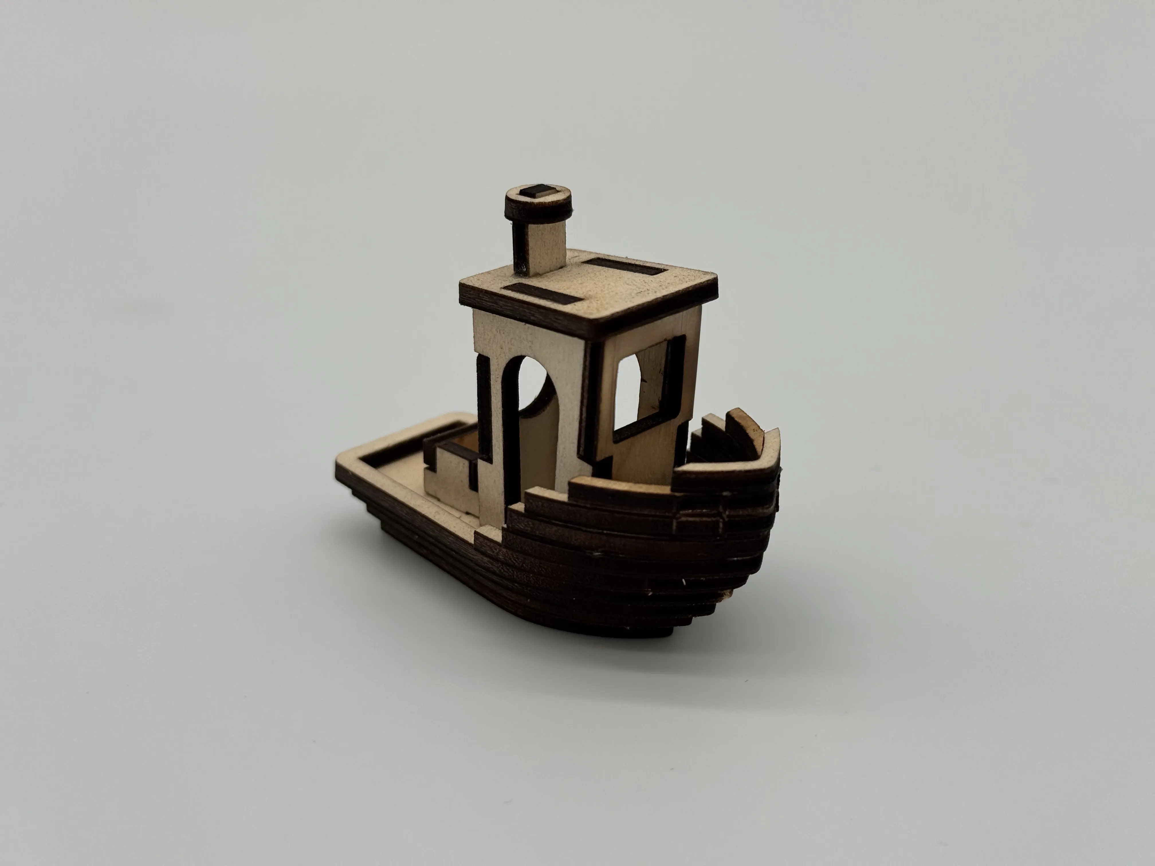 Laser-cut Benchy! (no hardware required) - Free 3D Print Model - MakerWorld