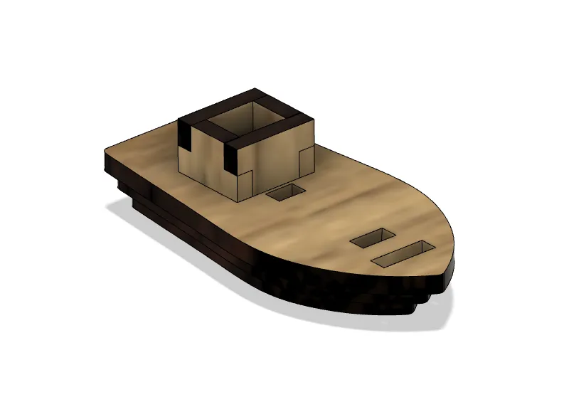 Laser-cut Benchy! (no hardware required) - Free 3D Print Model - MakerWorld