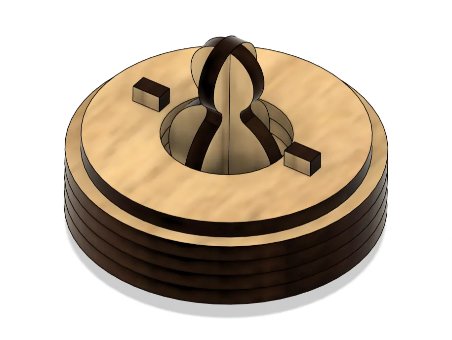 Fully Laser-cut Fidget Joystick by NR Workshop MakerWorld: Download ...