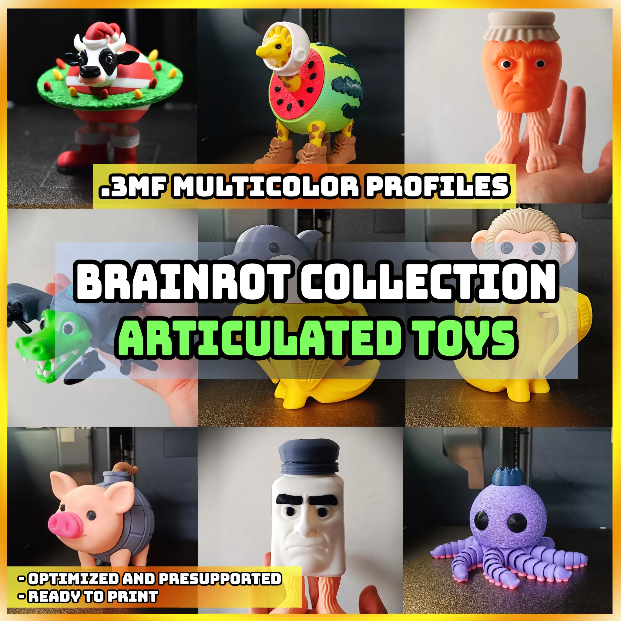 Rumi KPop Demon Hunters Articulated toy - Free 3D Print Model - MakerWorld