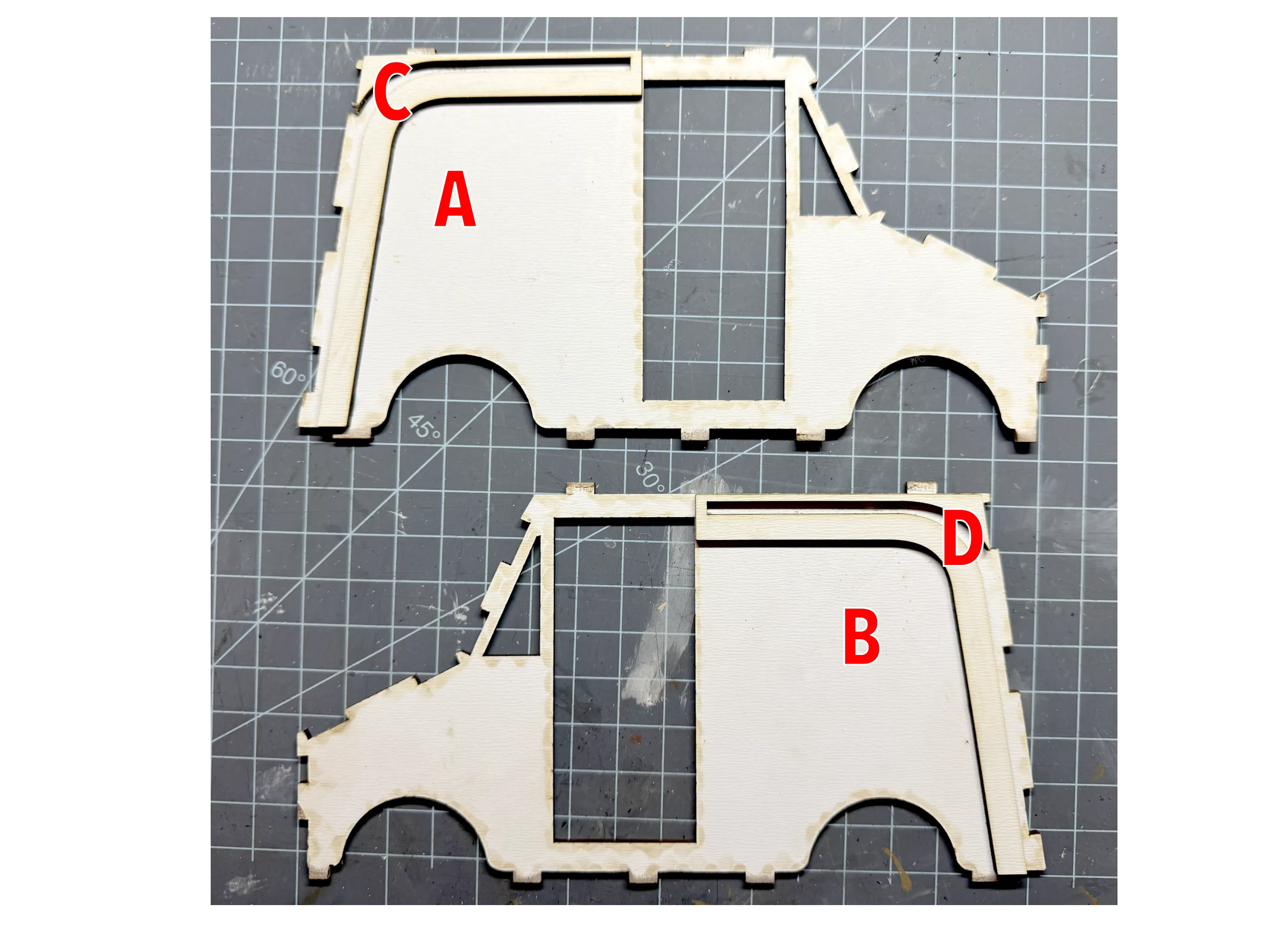 Mail delivery truck LLV gift box with moving parts by PupYouUp ...